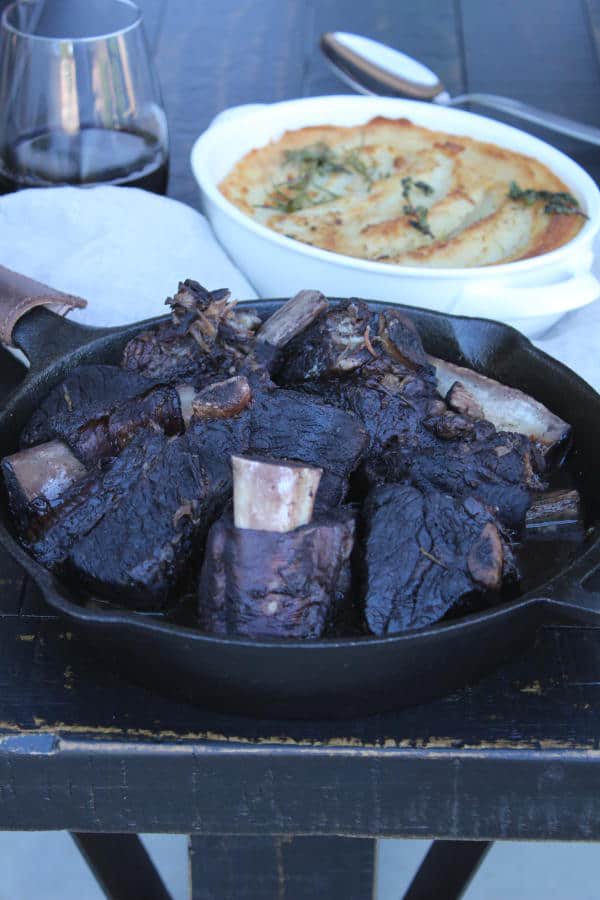 Wine Braised Beef Short Ribs Recipe | The Frayed Apron