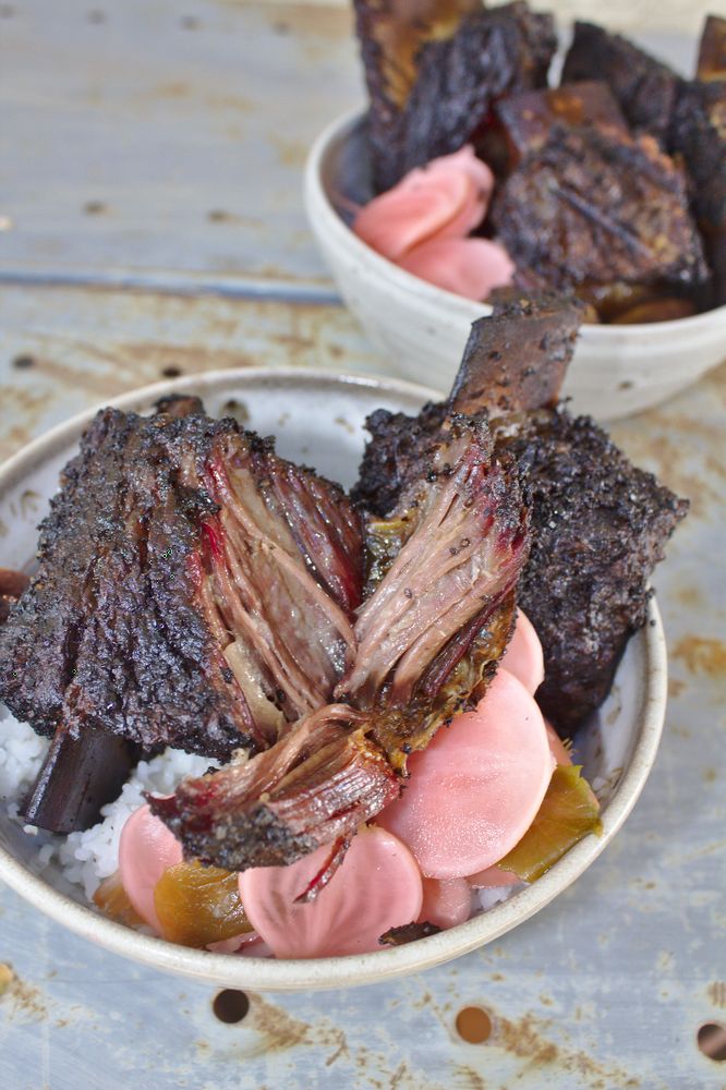 Smoked Beef Short Ribs Recipe | The Frayed Apron