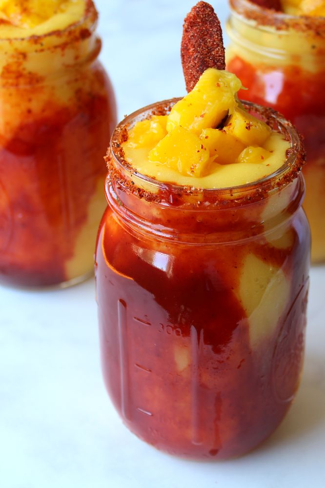 Mexican Mangonada Smoothies | The Frayed Apron