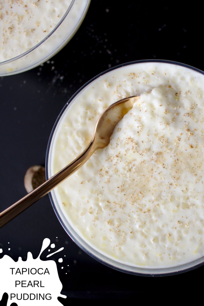 Creamy Tapioca Pearl Pudding | The Frayed Apron