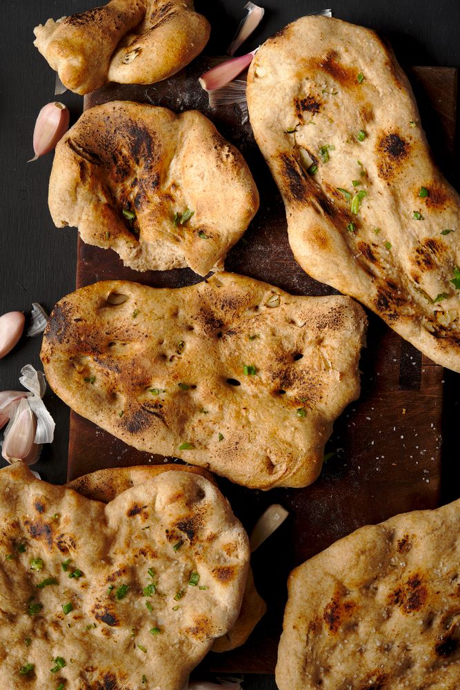 Garlic Naan | The Frayed Apron