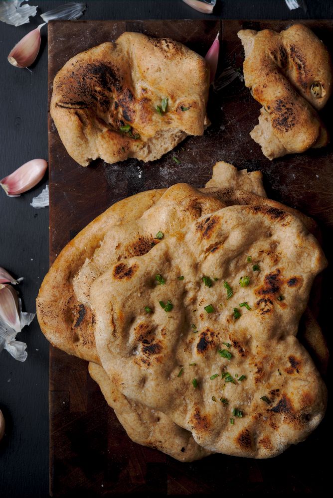 Garlic Naan | The Frayed Apron