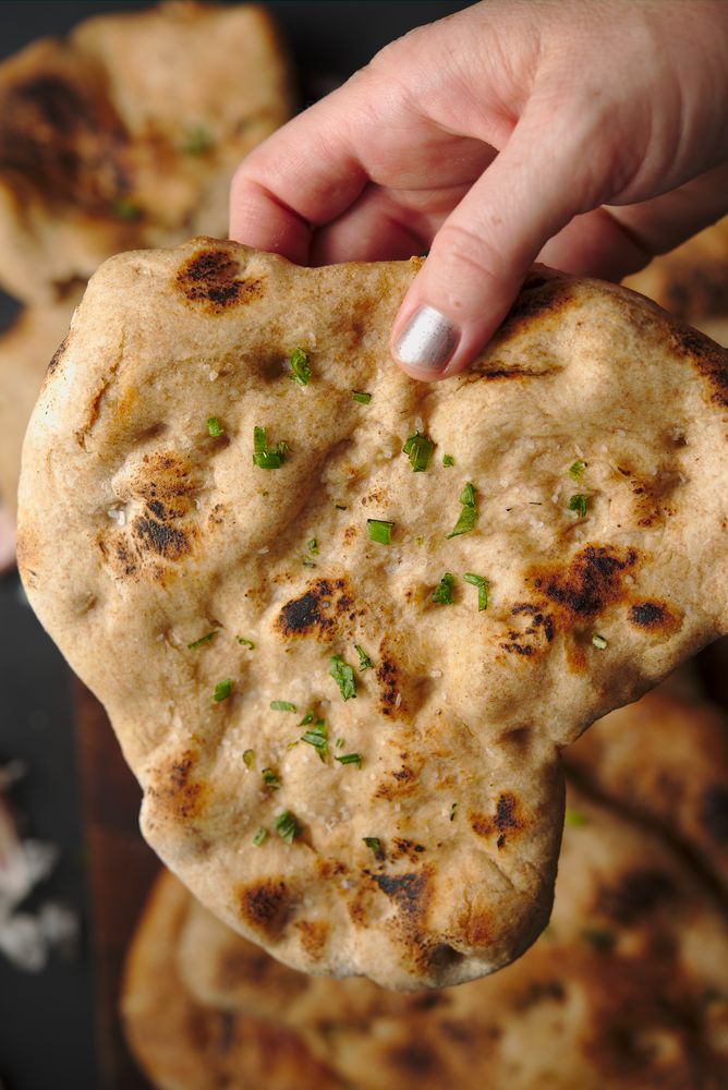 Garlic Naan | The Frayed Apron