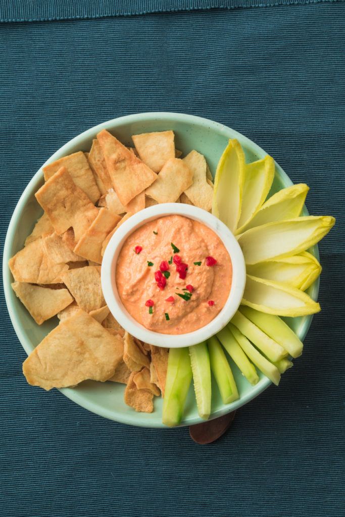 5-Minute Spicy Greek Feta Dip (Tyrokafteri) | The Frayed Apron
