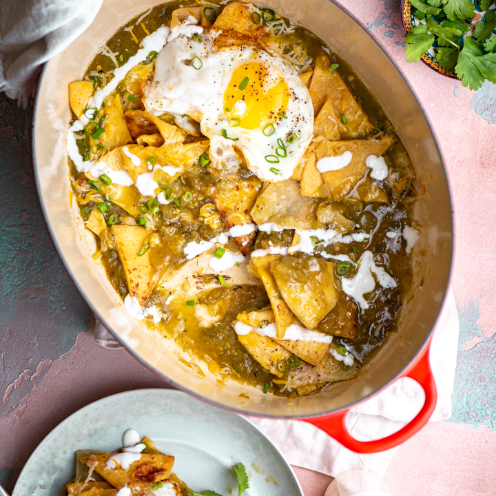 How to Make the BEST Chilaquiles with Fried Eggs!